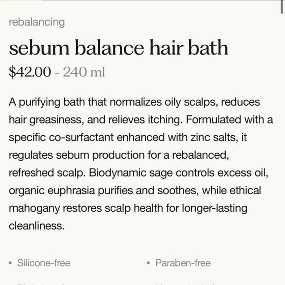 oway | Hair | Sebum Control Shampoo Oway | Poshmark